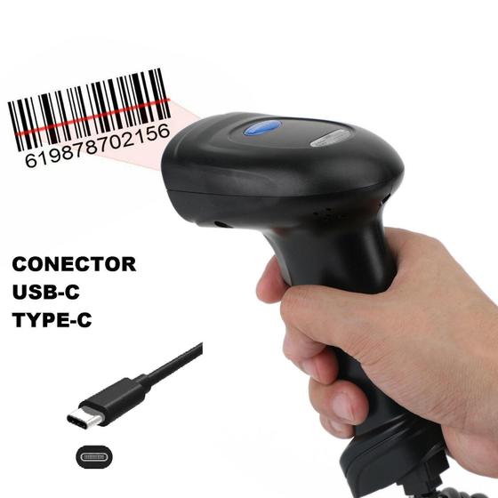 Barcode Scanner Código Barras Conector Usb C Celular Js Technology