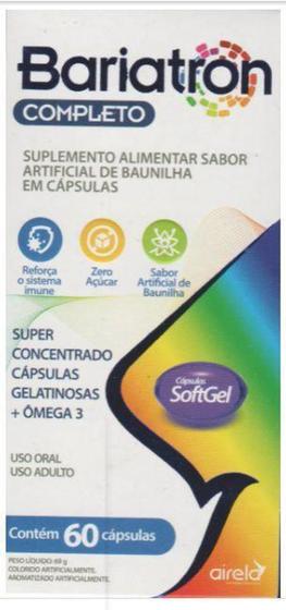 Bariatron baunilha completo 60 cps airela - Fitoterápicos e Vitaminas ...