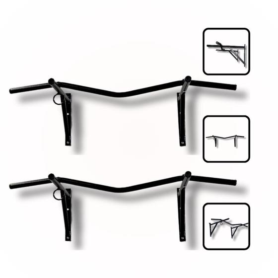 BARRA ACADEMIA FIXA HENVIFER 1000mm MUSCULAÇÃO Exercício Funcional GYM ...
