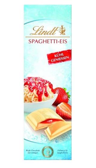 Barra Chocolate Branco Lindt Com Calda de Morango 100g - Chocolate ...