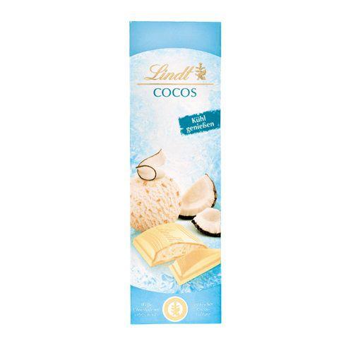 Barra Chocolate Branco Lindt com Recheio de Côco 100g - Chocolate ...