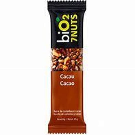 Barra de Cereal BIO2 Nuts Sabor Cacau (25g) - Barra de Cereal ...