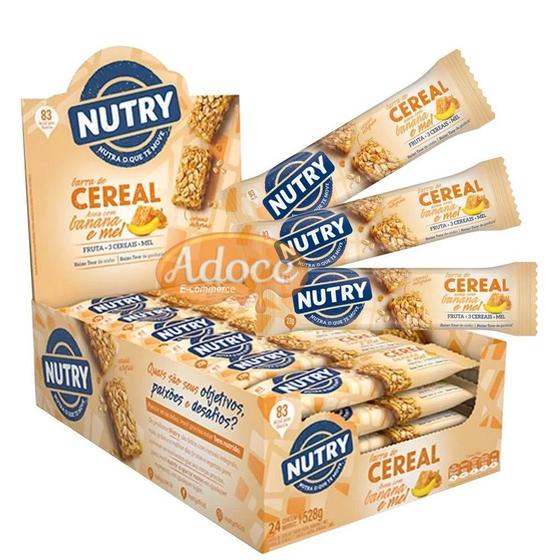 Barra de cereal nutry 24unx22g - Nutrimental - Barra de Cereal ...
