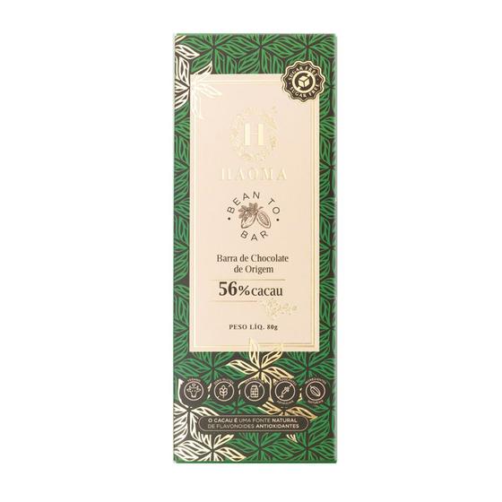Barra de Chocolate Haoma de Origem 56% Cacau 80g - Chocolate / Barra de ...