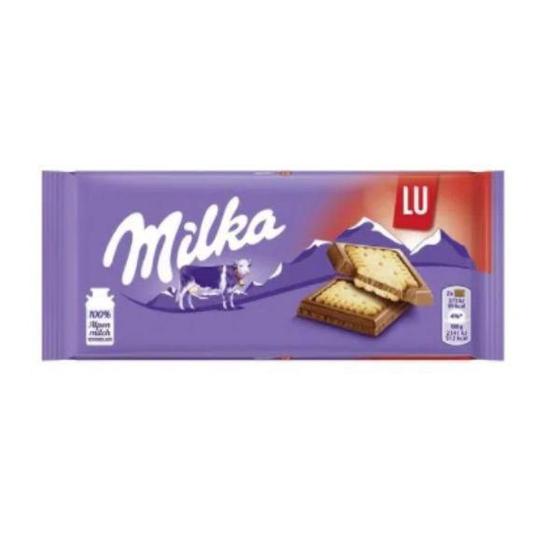 Barra De Chocolate Milka Lu 87G - Chocolate / Barra de Chocolate ...