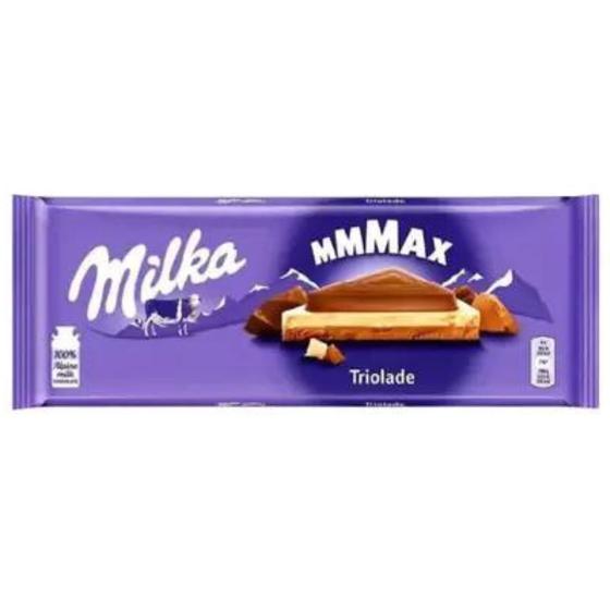 Barra de Chocolate MMMax Triolade MILKA 300g - Chocolate / Barra de ...