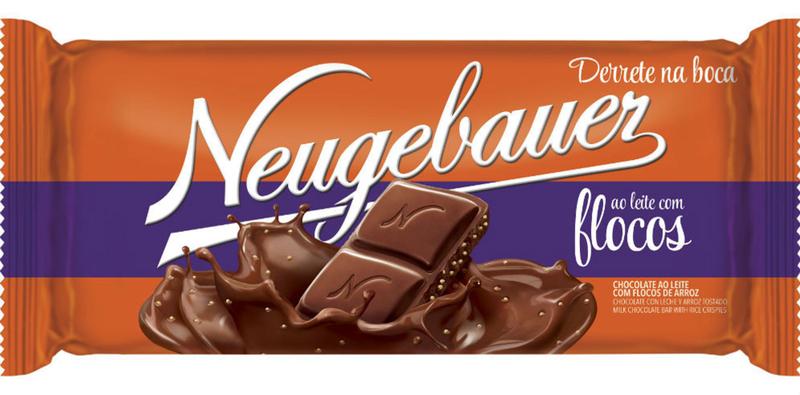 Barra Flocos Neugebauer 90g - Chocolate / Barra de Chocolate - Magazine Luiza