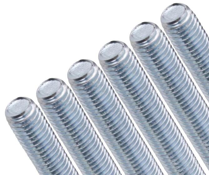 Barra Roscada 1.1/4 Polegada X 1m Unc Zincado Belenus 6un - Barra ...