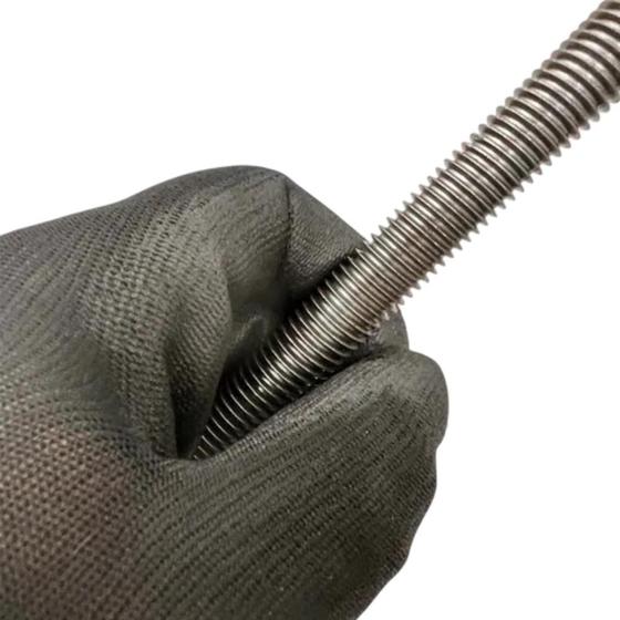 Barra Roscada 1/2 Polegada x 1 Metro Metal Aço Carbono Zincada ...