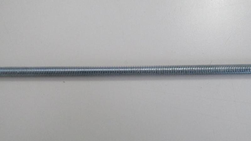 Barra Roscada Zincada 1/4" Cromado - Fixser - Barra Roscada - Magazine ...