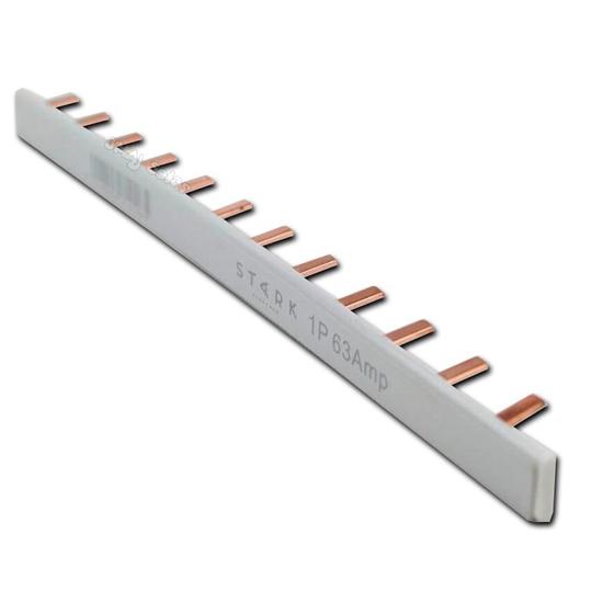 Barramento Pente Monofásico Isolado p/ Disjuntor 12 Pinos 63a - STARK ...