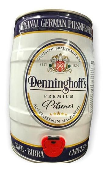 Barril De Cerveja Alemã - Denninghoffs - 5 Litros - Pilsner - Dornas e ...