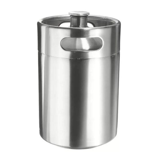 Barril De Chopp 5 L Parede Dupla Vácuo Bebida Gelada Quente - Lei ...