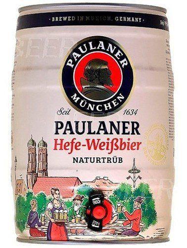 Barrilete Cerveja Alemã Paulaner Hefe-Weiss 5L - Bodega - Paulaner ...