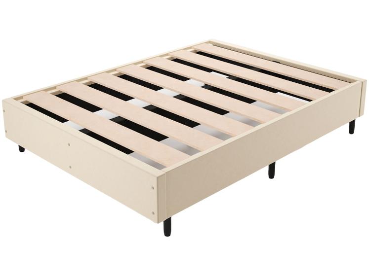 Base Cama Box Casal Viero Móveis Desmontável - 42x138x188cm Evolution ...