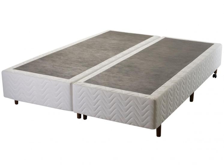 Base Cama Box Queen Hellen Bipartida 26x79x198cm - Sommier Universal ...