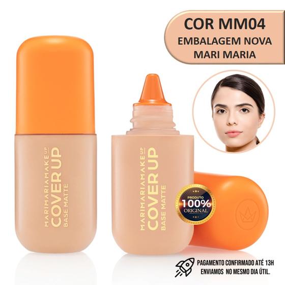 Base Cover Up da Mari Maria Makeup Original Todas as cores Matte - Base ...