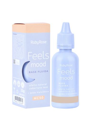 Base fluida Feels Mood Ruby Rose - Base Facial - Magazine Luiza