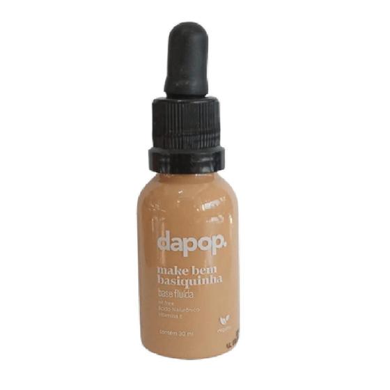 Base Fluída Vegana Dapop Make Bem Basiquinha - Cor 02 - Base Facial ...
