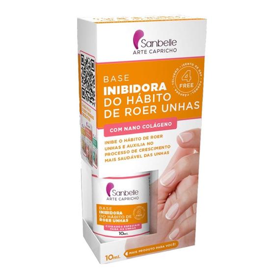 Base Inibidora do Hábito de Roer Unhas 10ml - Sanbelle Arte Capricho ...