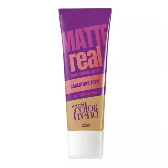 Base líquida avon matte real diversas cores 25ml - Base Facial ...