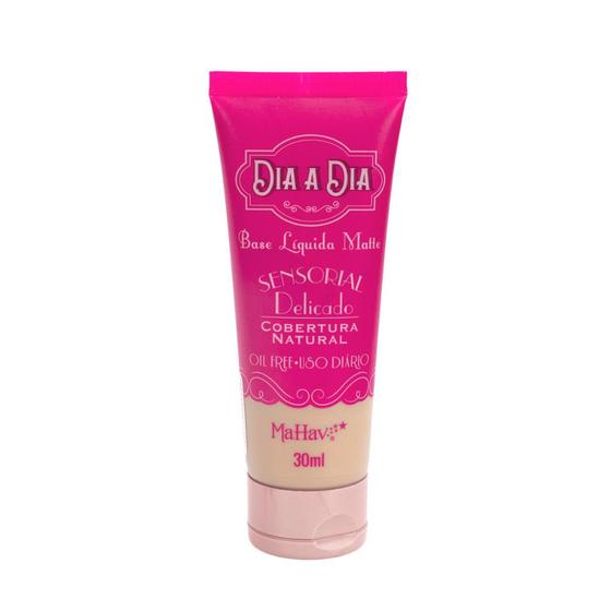 Base Líquida Matte Dia a Dia Mahav - Base Facial - Magazine Luiza