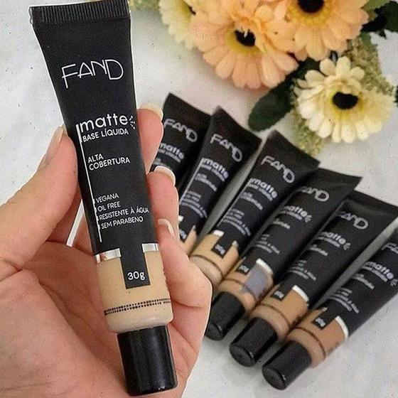 Base Líquida Matte Fand - Base Facial - Magazine Luiza