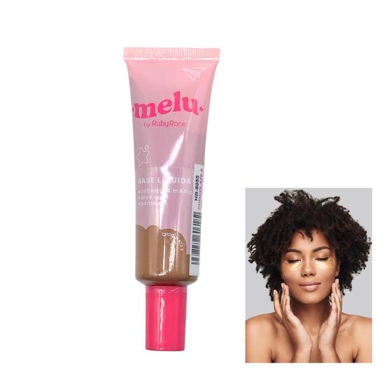 Base Líquida Média Cobertura Várias Cores - Ruby Rose Melu - Melu by ...