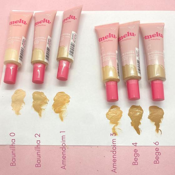 Base Líquida Melu by Ruby Rose - Melu Ruby Rôse - Base Facial ...