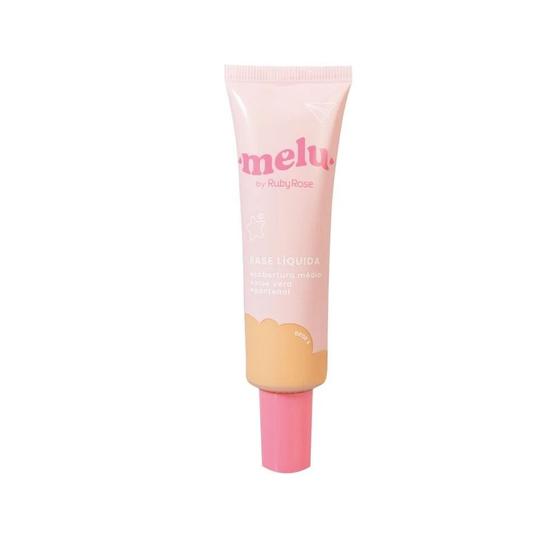 Base líquida Melu - Ruby Rose - Base Facial - Magazine Luiza
