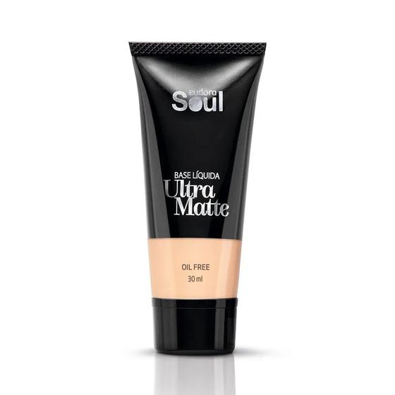 Base Líquida Ultramatte Livre de Óleo Eudora - Base Facial - Magazine Luiza