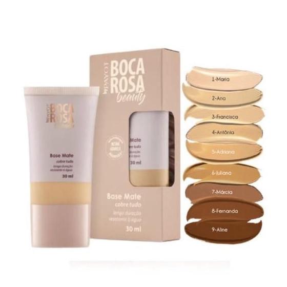 Base Mate Boca Rosa Payot Original Alta Cobertura Escolha sua cor ...