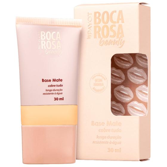 Base Matte Boca Rosa Beauty - 30ml - Base Facial - Magazine Luiza