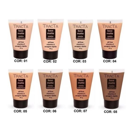 Base matte media cobertura tracta - Base Facial - Magazine Luiza
