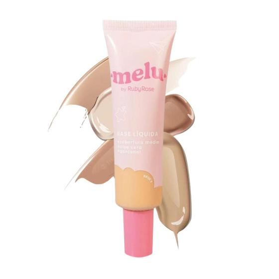 Base Melu By Ruby Rose Liquida Cobertura Alta - Base Facial - Magazine ...