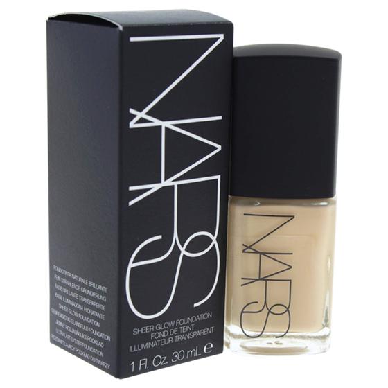 Base NARS Sheer Glow Deauville/Light 30 ml para pele normal - Base Facial - Magazine Luiza
