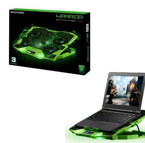 Base Notebook Cooler Warrior Ac292 Gamer Verde Led Master - Acessórios ...