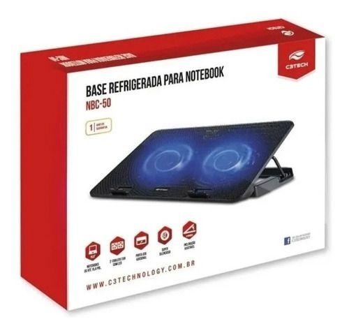 Base Notebook Ergonômica Refrigeração 15,6 Nbc-50bk C3 Tech - C3Tech ...