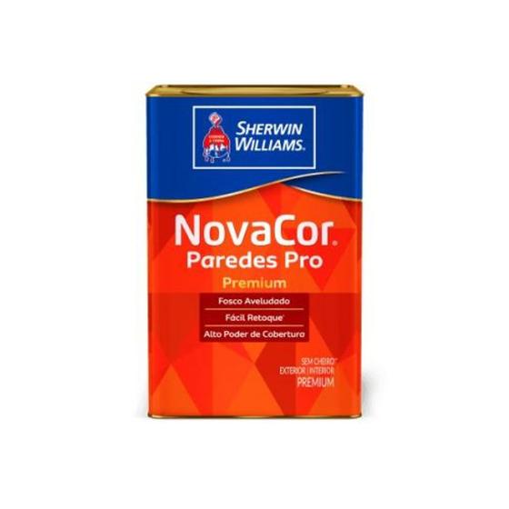 Base novacor paredes pro fosco - sherwin - xy galao 18 lts. - SHERWIN ...