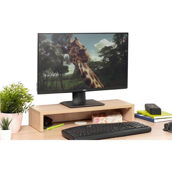 Base para Monitor Mdf 53cm Montado Home Office Escritório - MDF Móveis ...