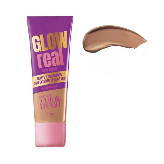 Base Real Líquida Avon Glow Matte Color Trend A Prova D'água - AVON ...