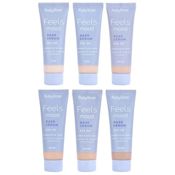 Base Ruby Rose Feels Mood Nova Base Sérum Ruby Rose FPS 20 - Base ...