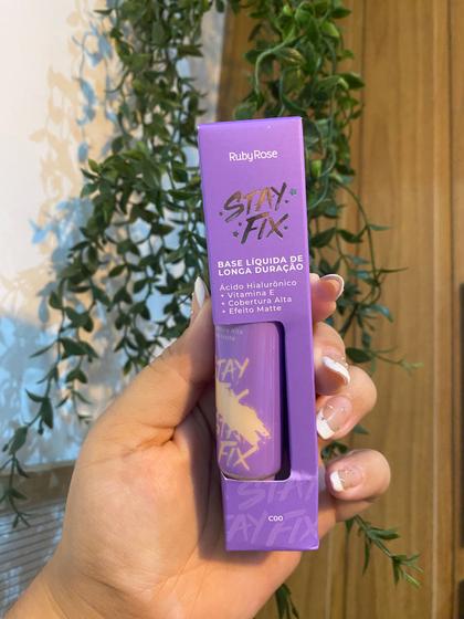 Base Stay Fix Ruby Rose - Base Facial - Magazine Luiza
