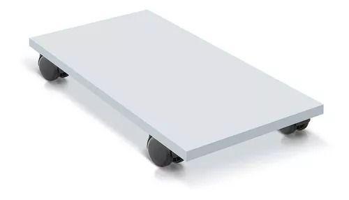 Base Suporte De Cpu Computador Branco Com Rodas Em Mdf Basic - Decor ...