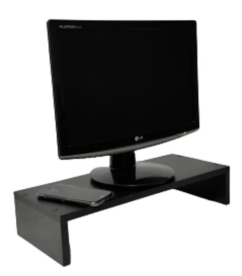 Base Suporte Monitores 30x20x7 100% Mdf Preto - Piovani Projetos ...