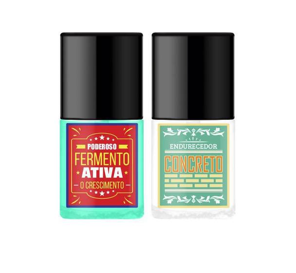 Base Unha Poderoso Fermento Crescimento+Concreto Top Beauty - Base de ...