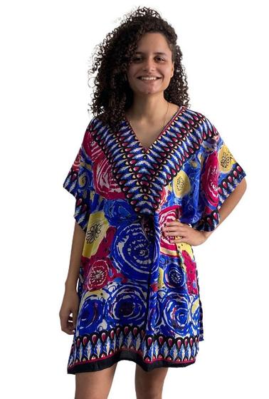 Bata Indiana Feminina Kaftan Longuete Boho Hippie 288 - Deeyaa Indiana ...