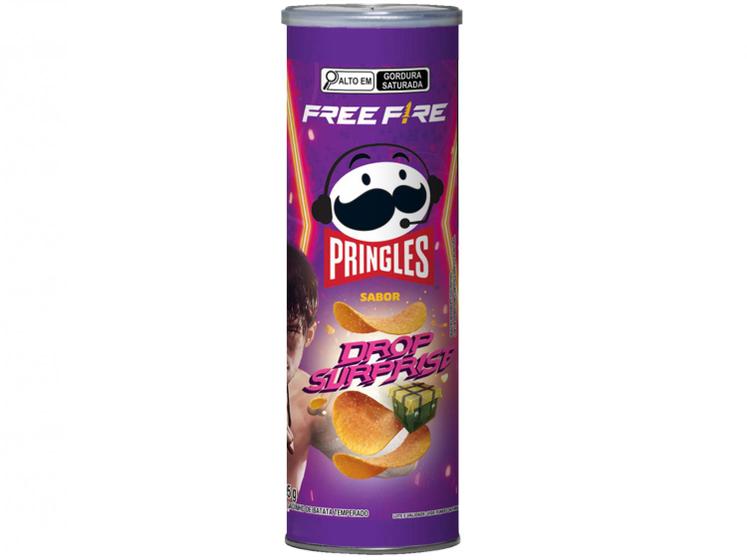 Batata Free Fire Drop Surprise Pringles 105g - Pringles - Magazine Luiza