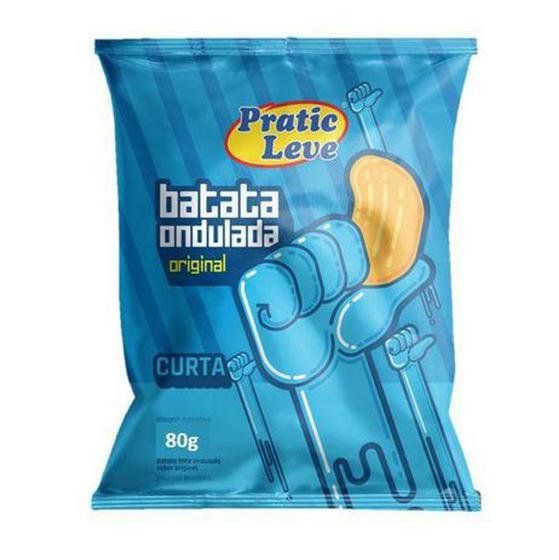 Batata Ondulada Original Pratic Leve 80g - Salgadinhos e Aperitivos - Magazine Luiza