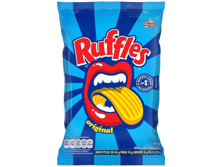 Batata Original Ruffles Pacote 76g - Ruffles - Magazine Luiza